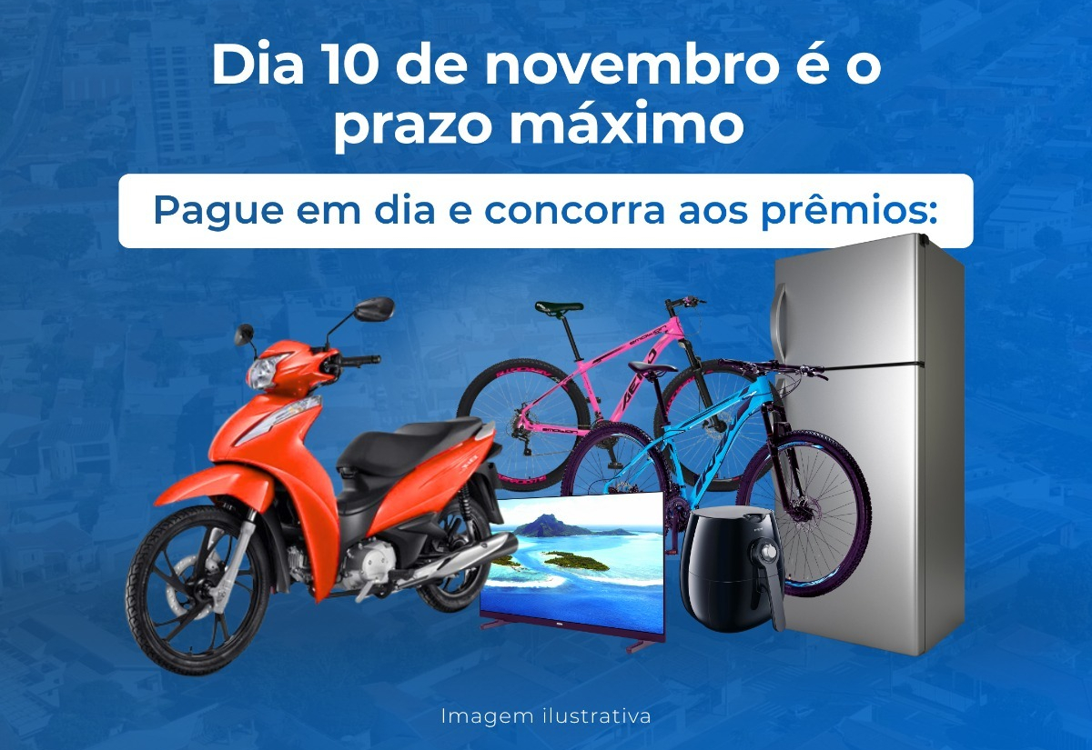 Contribuinte tem até o próximo dia 10 para participar do IPTU Premiado 2025 em Pompeia – Radar014